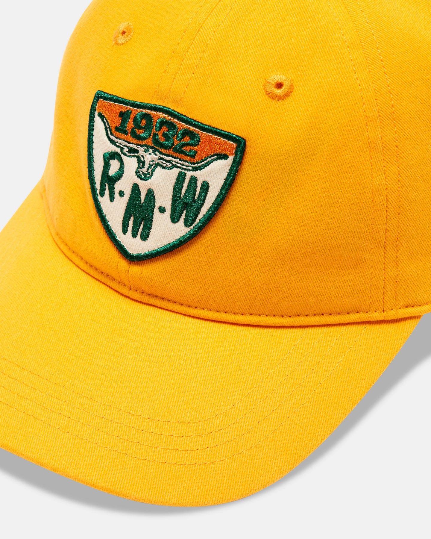 R.M.Williams - Wallabies Heritage Baseball Cap - Gold - 1932 RMW Emble ...