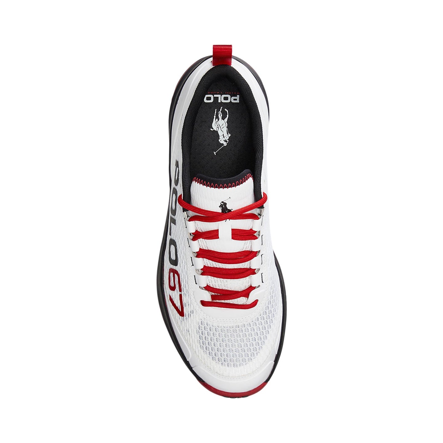 Polo Ralph Lauren - Tech Racer II - Sneaker - White/BlackRed – Blowes ...